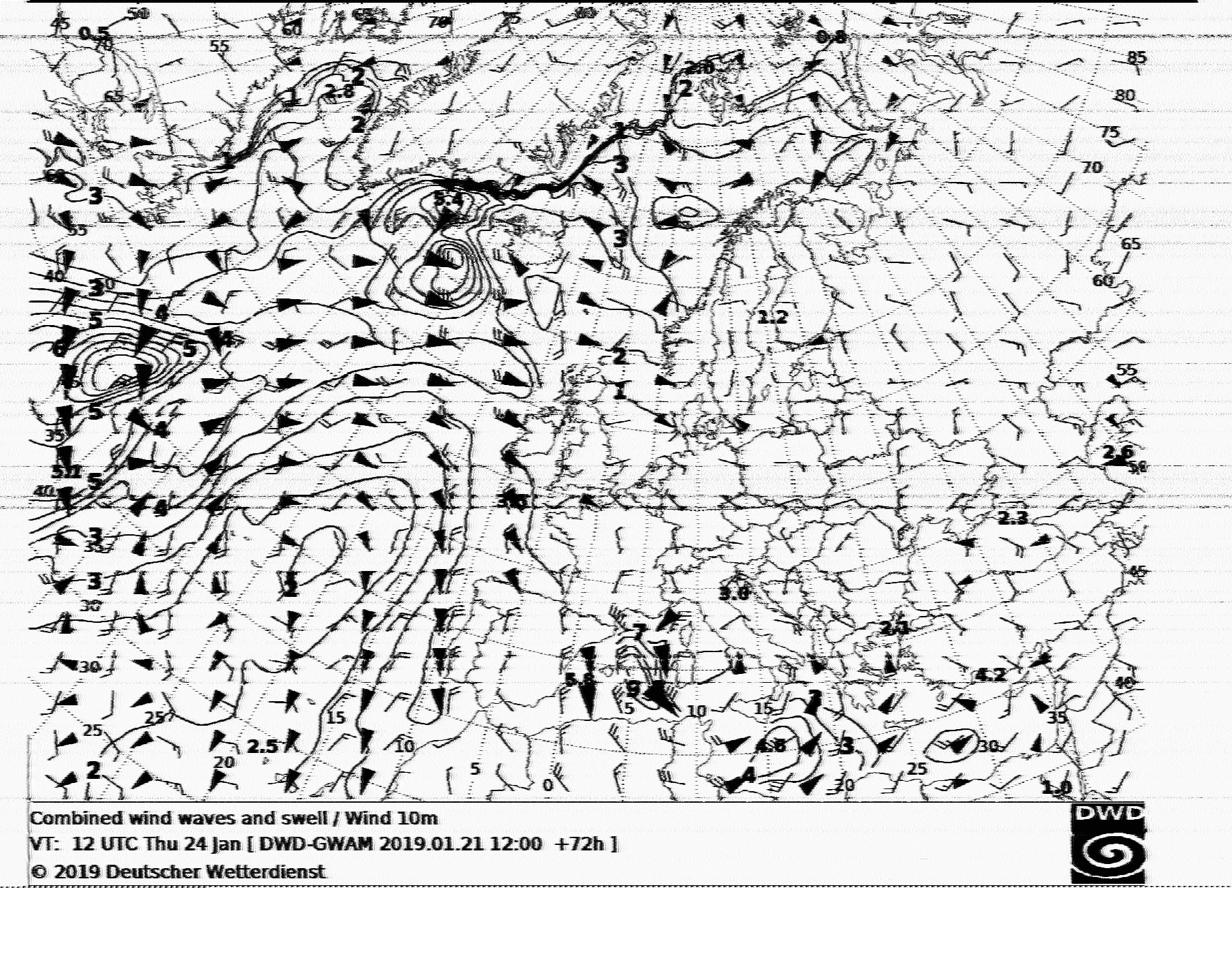 Receiving weather fax pictures on HF using fldigi | QSO365